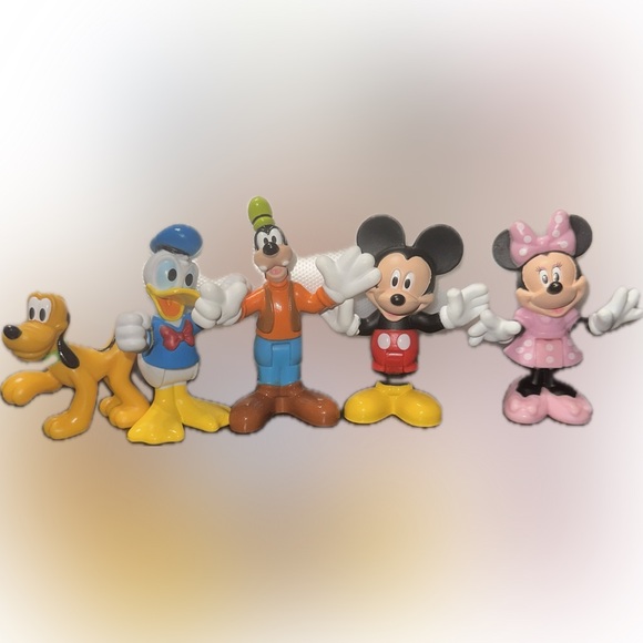 Disney | Toys | Set Of 5 Disney Action Figures | Poshmark
